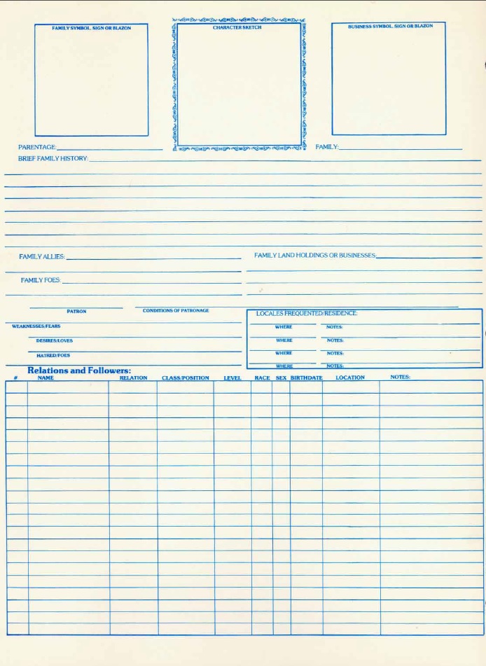 79. TSR – Permanent Character Folder and Adventure Records (1979) – The ...