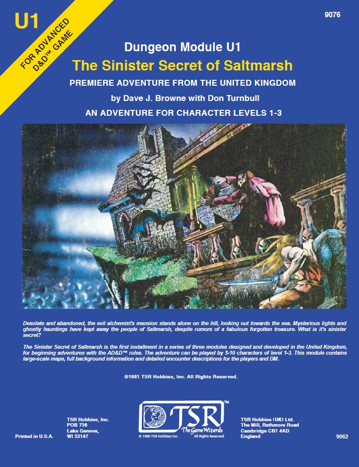 140. Dave J. Browne and Don Turnbull – U1: The Sinister Secret of ...