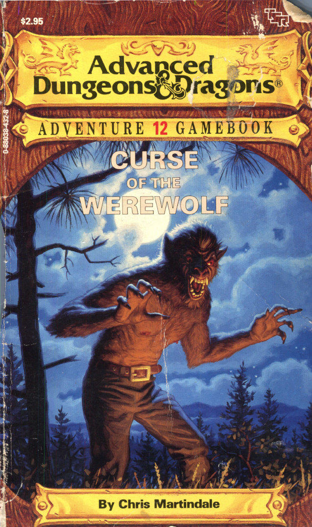 519. Chris Martindale – Advanced Dungeons & Dragons Adventure Gamebooks #12: Curse of the ...