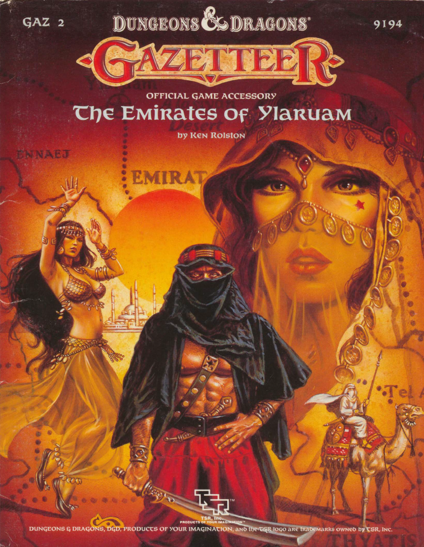534. Ken Rolston – GAZ2: The Emirates of Ylaruam (1987) – The History ...
