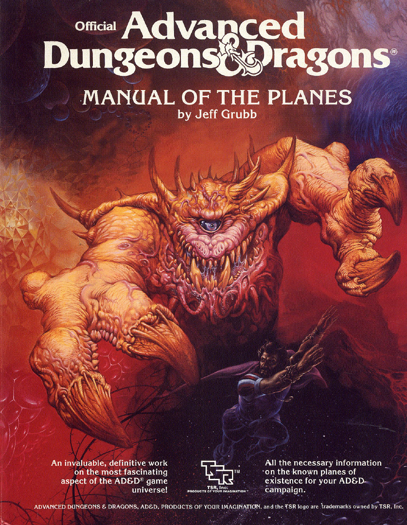 554. Jeff Grubb – Manual of the Planes (1987) – The History of D&D