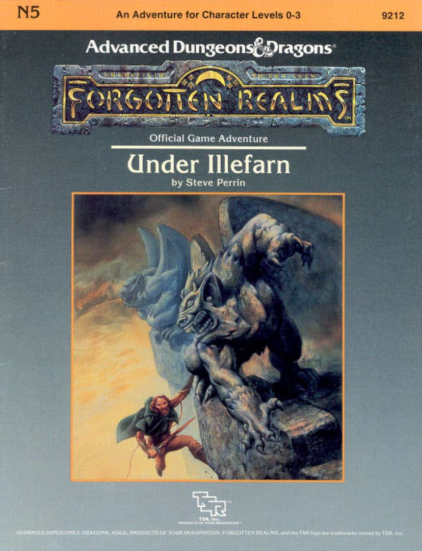 566. Steve Perrin – N5: Under Ilefarn (1987) – The History of D&D